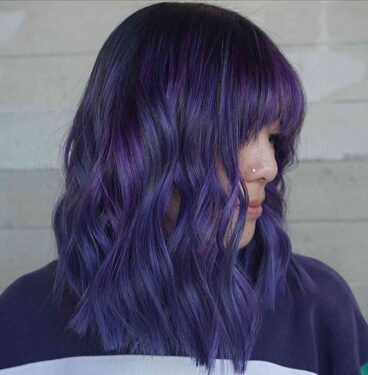26 Midnight Purple Hair Color Ideas You Cant Miss