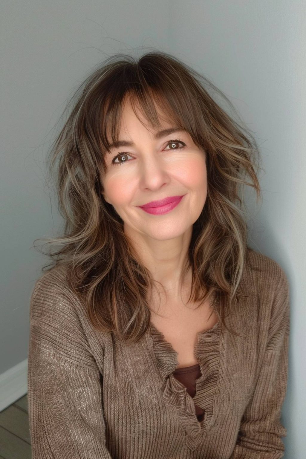 50 Gorgeous Medium Shaggy Haircuts for Women Over 50 in 2026