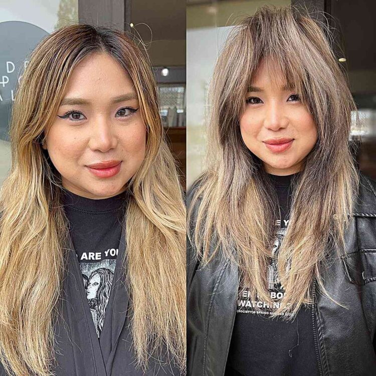 46 Flattering Medium Hairstyles for Round Faces in 2026