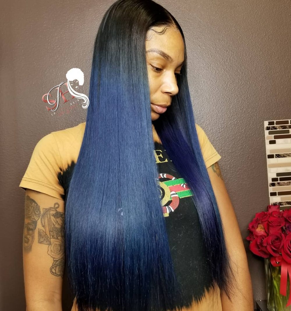 18 Stunning Midnight Blue Hair Colors to See in 2025