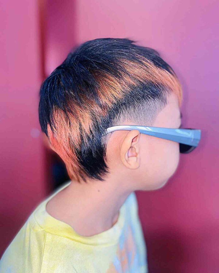 25 Coolest Undercut Haircuts for Little Boys