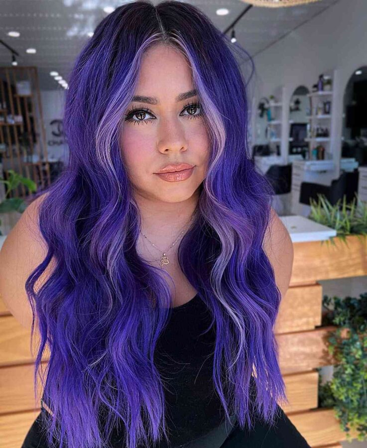 54 Incredible Purple Hair Color Ideas Trending Right Now