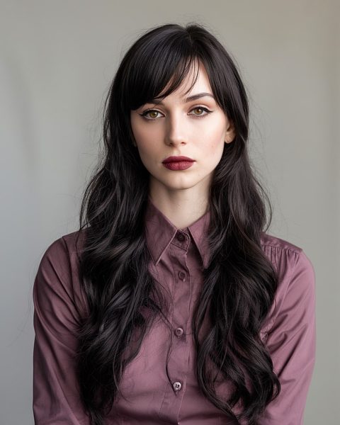 51 Goth Haircuts for Long Hair That'll Be Everywhere in 2026