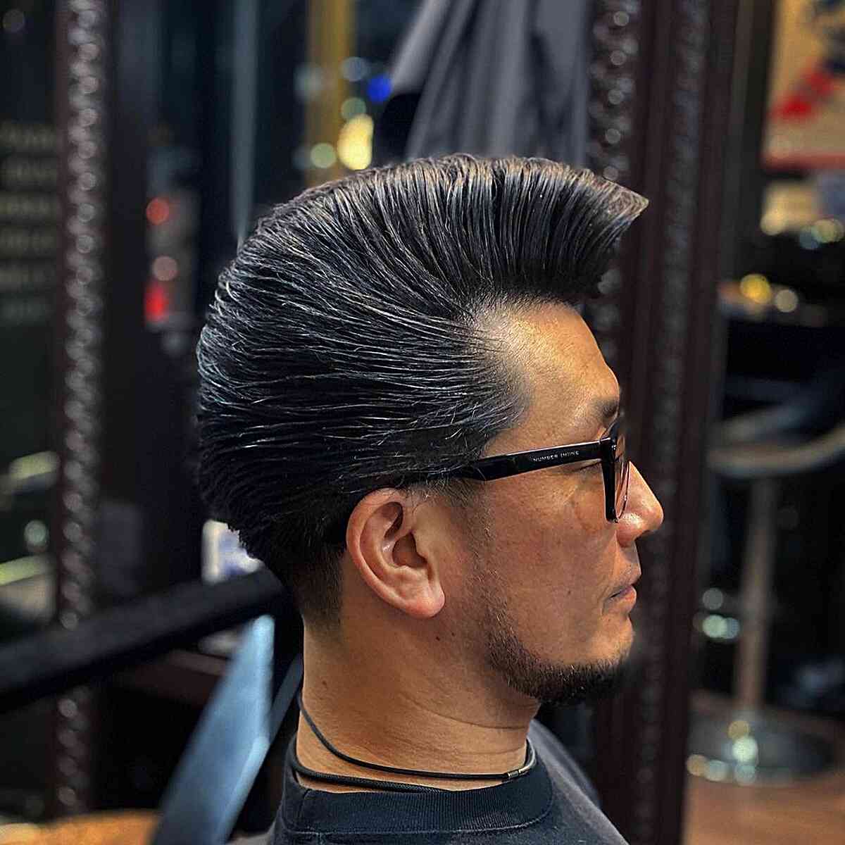 The 55 Coolest Pompadour Haircuts for Men Taking Over Right Now