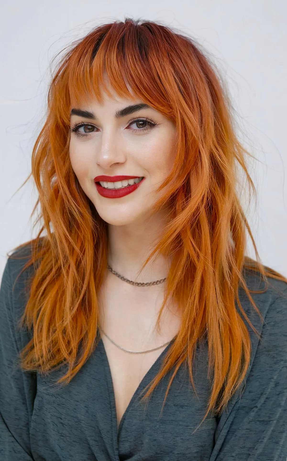 18 Creative Approaches to Achieve the Wolf Cut with Wavy Hair