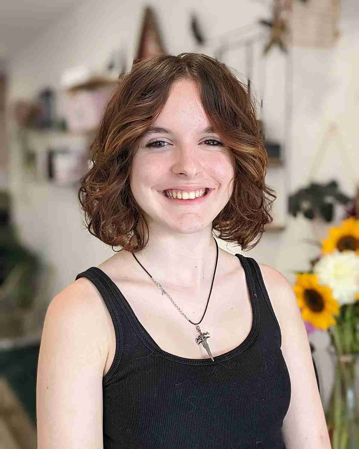17 Stylish Approaches to Rock a Shaggy Bob with Curtain Bangs