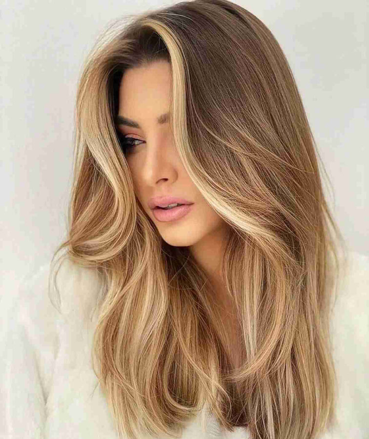 53 Stunning Money Piece Hair Highlights for a Face-Framing Trend