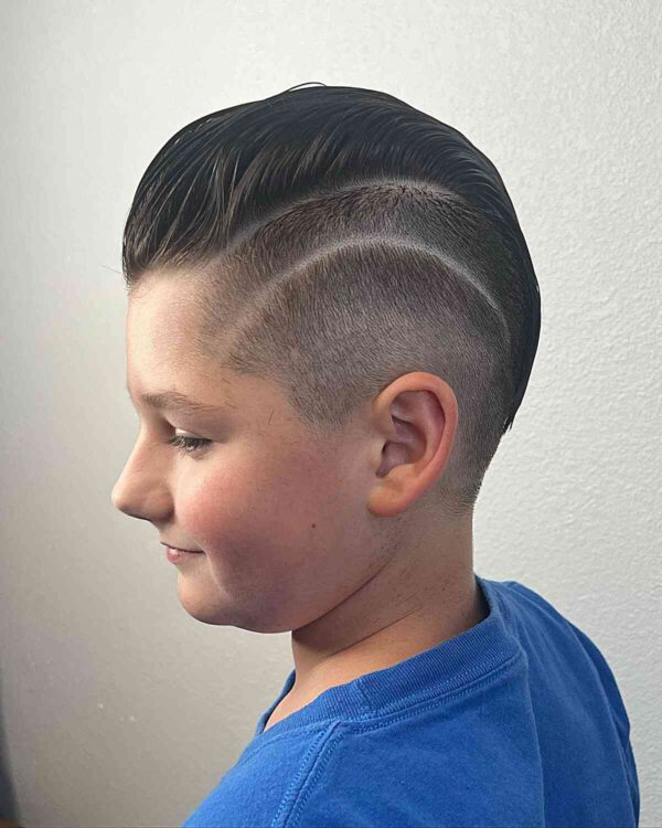 25 Coolest Undercut Haircuts for Little Boys