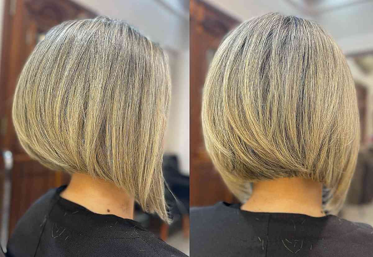 26 Stacked Inverted Bob Haircuts for Stylish, Edgy Girls