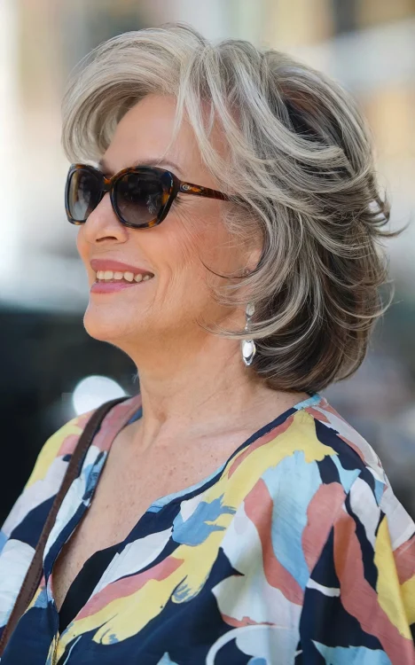 35 Must-Try Feathered Haircuts Women Over 60 Are Rockin!