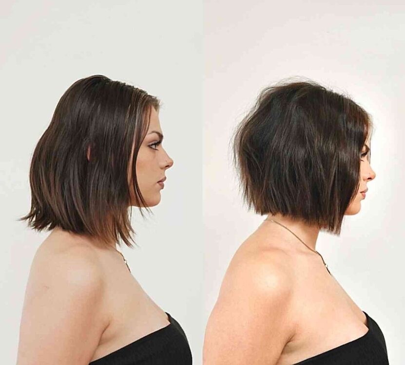 29 Cute Neck-Length Blunt Bob Cuts