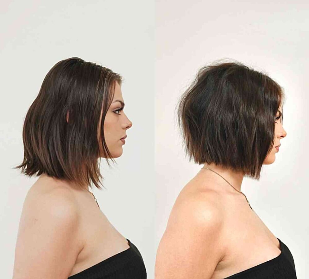 29 Cute Neck-Length Blunt Bob Cuts