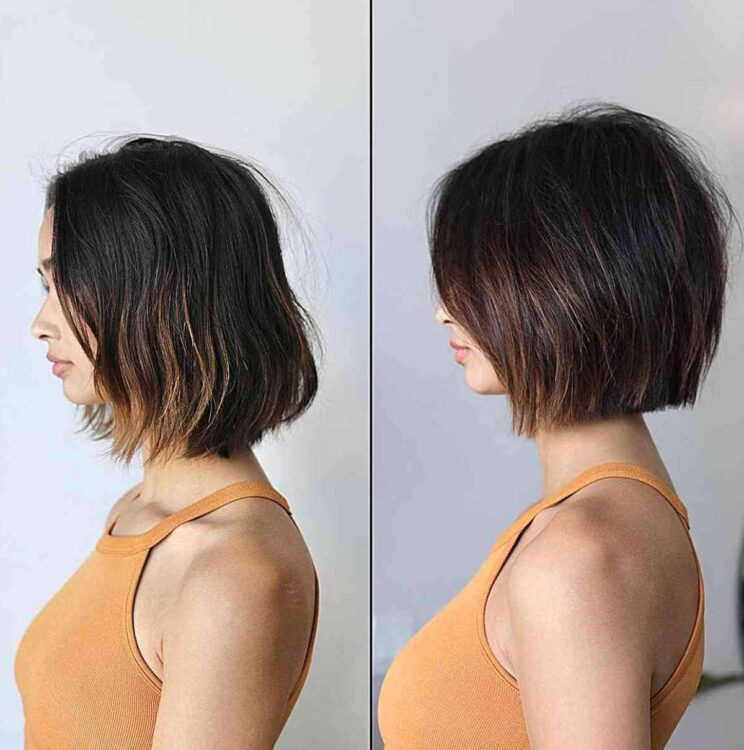 56 One-Length Bob Haircut Ideas for a Sleek Look