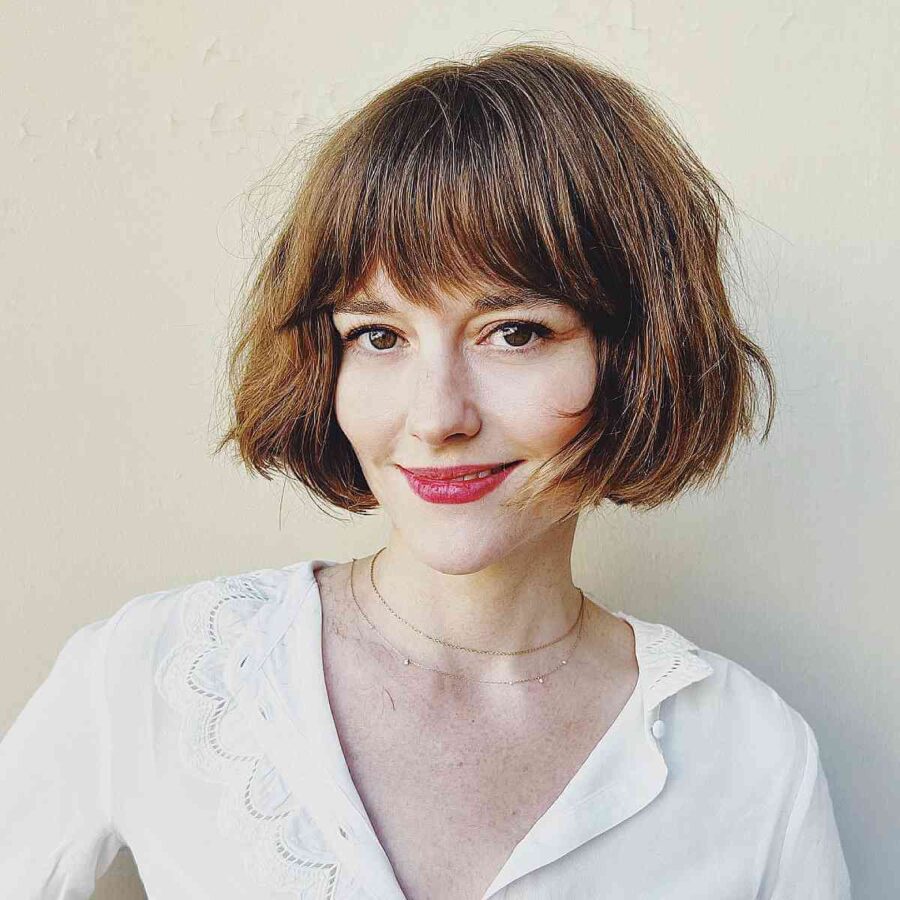 54 One-Length Bob Haircut Ideas for a Sleek Look
