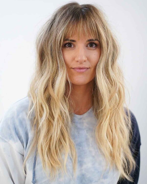 36 Cutest Wispy Bangs on Long Hair to Revamp Your Style