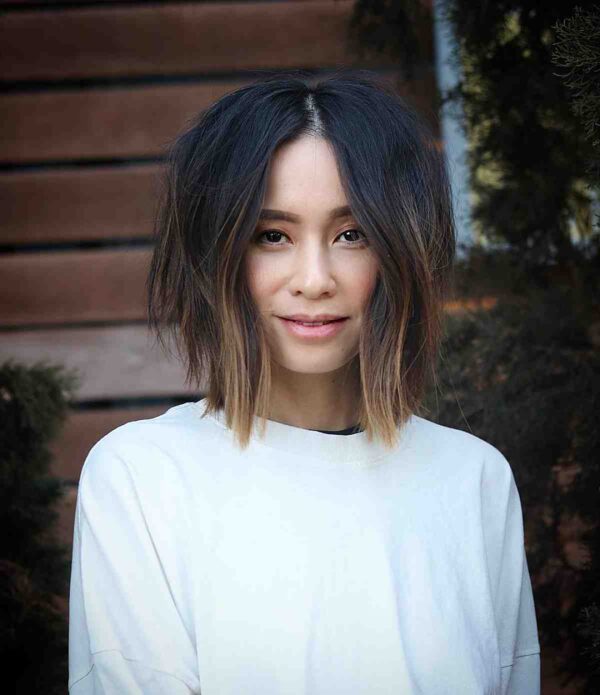 26 Long Angled Bob Haircuts for a Cool, Dramatic Look