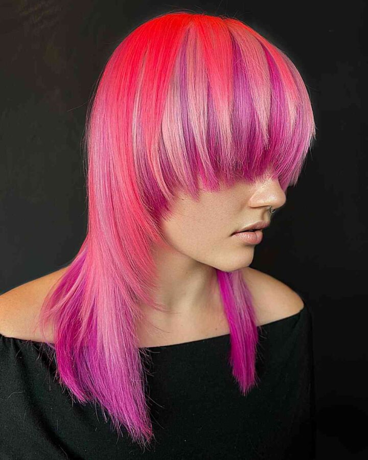 82 Hottest Pink Hair Color Ideas - From Pastels to Neons