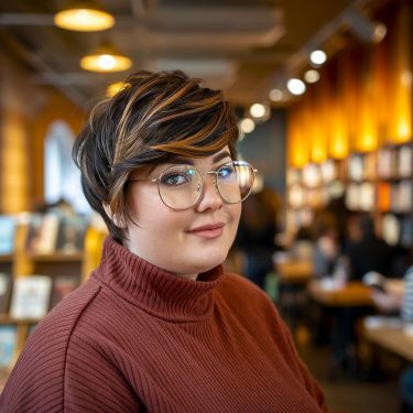 15+ Chic Pixie Cuts That Complement Chubby Faces in 2025