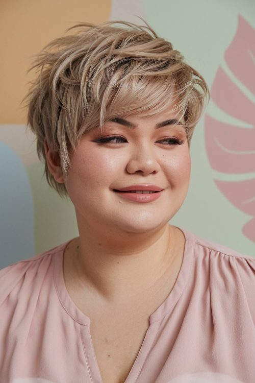 15+ Flattering Pixie Haircuts for Plus-Size Women in 2025