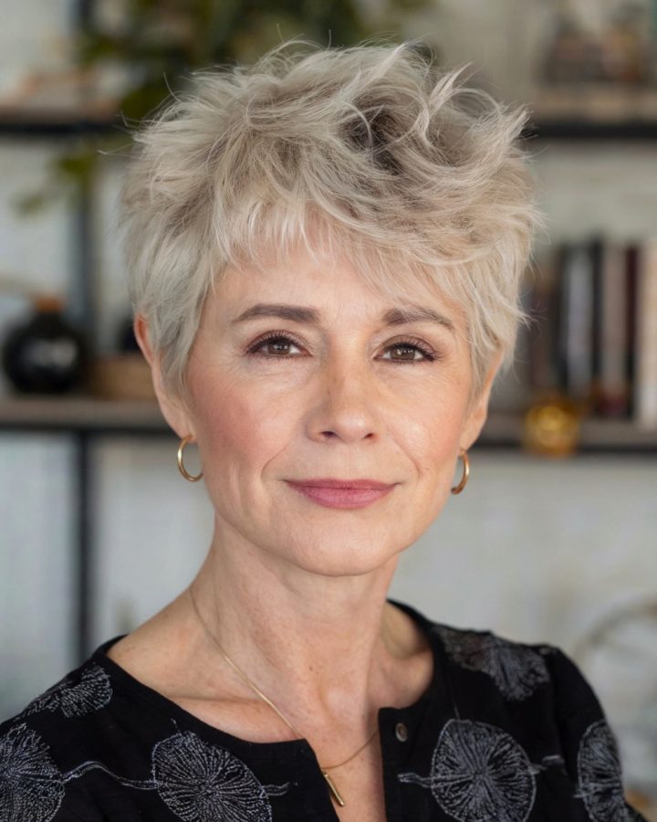 17 Youthful Pixie Shag Haircuts Women Over 50 That Are So 2025