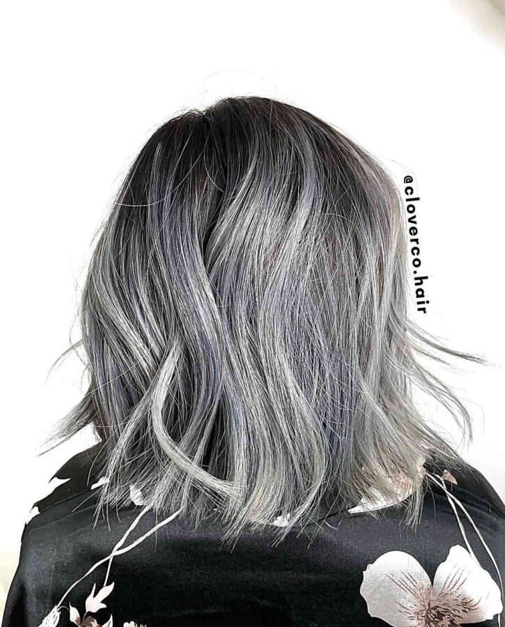 29 Stunning Grey Balayage Hair Color Ideas for Women of All Ages