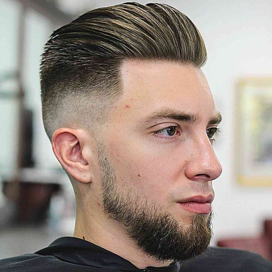 24 Best Pompadour Fade Haircuts for Men in 2025