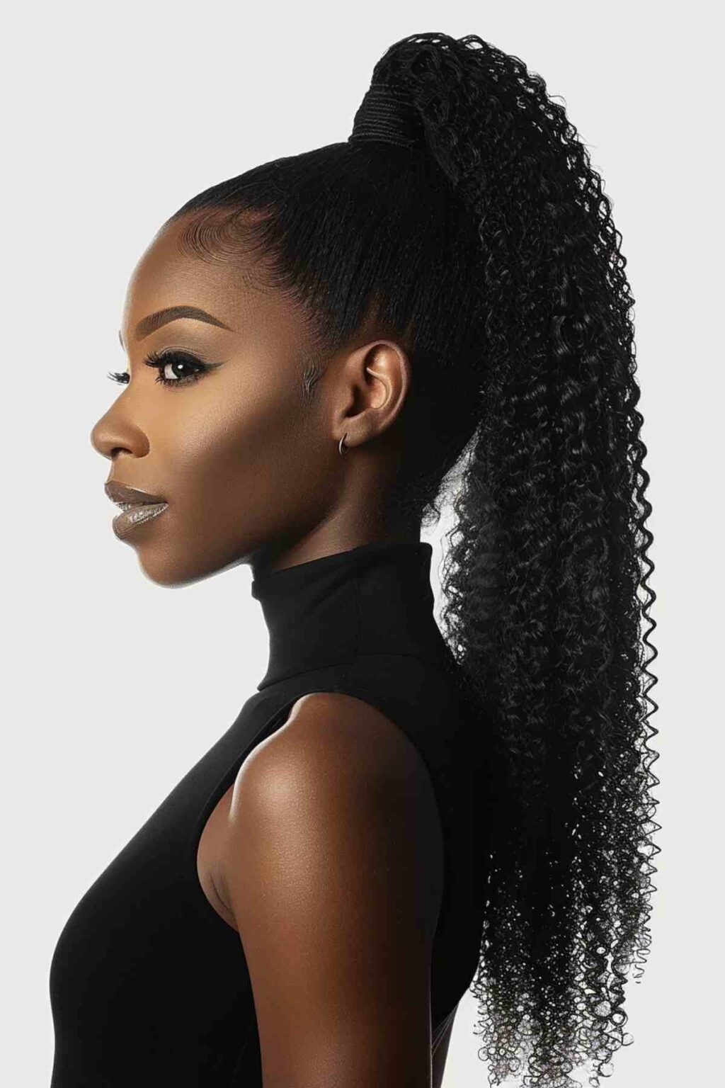 25 Cutest Ways to Style a Curly Ponytail