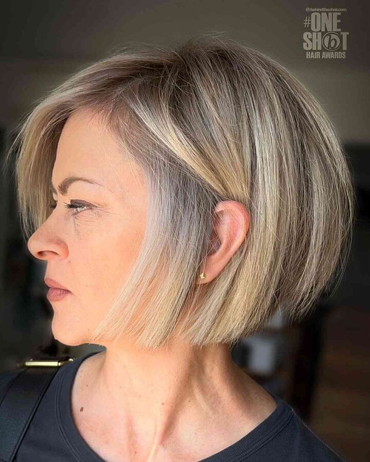 50 One-Length Bob Haircut Ideas for a Sleek Look