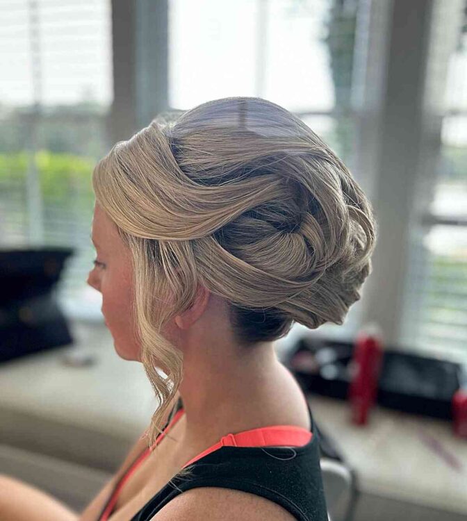 32 Cute & Easy Updos for Short Hair for Special Occasions