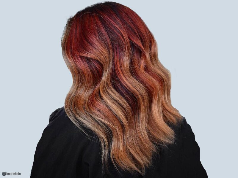 28 Best Red and Blonde Hair Color Ideas for Fiery Ladies