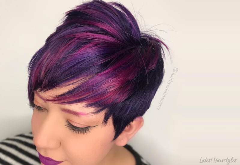 17 Greatest Red Violet Hair Color Ideas Trending in 2019