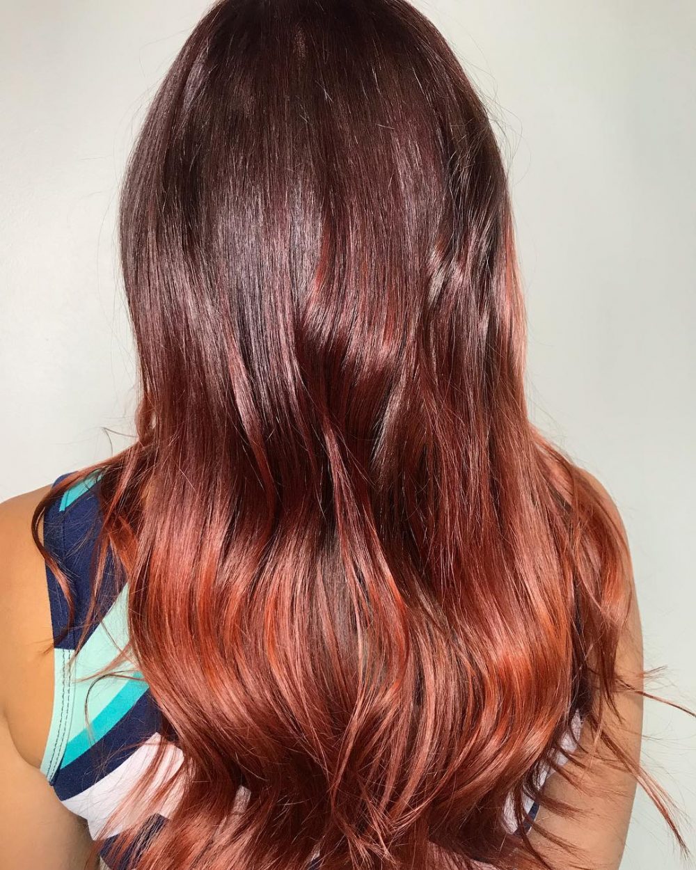 32 Blazing Hot Red Ombre Hair Color Ideas in 2025