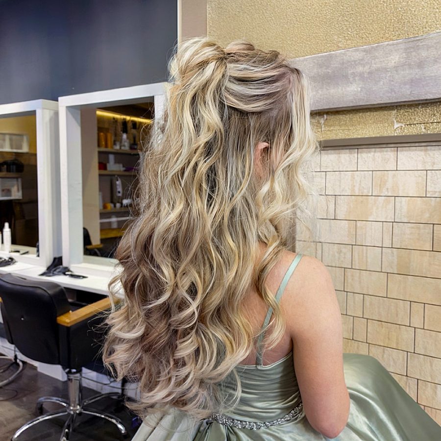 30 Prettiest Half Up Half Down Prom Hairstyles for 2026