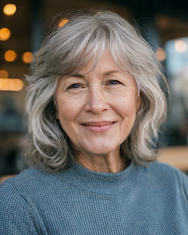 50 Pretty Shag Haircuts for Thin Hair Women Over 70 Swear Make Them ...