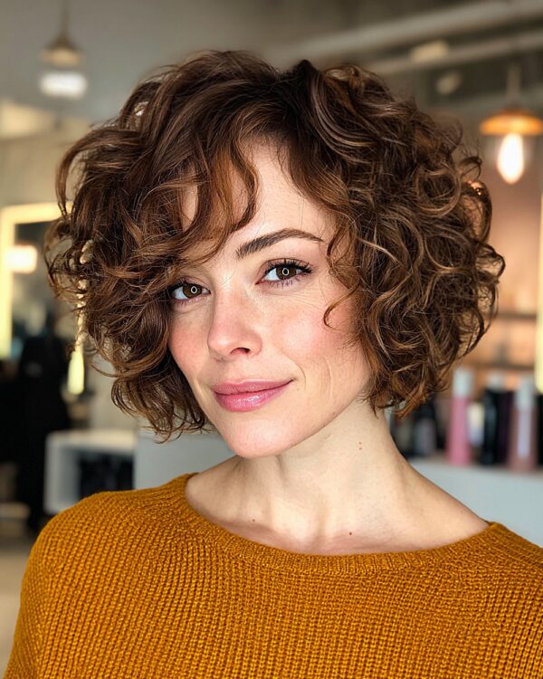 50 Short, Curly Bob Haircuts That Are Cute and Flattering