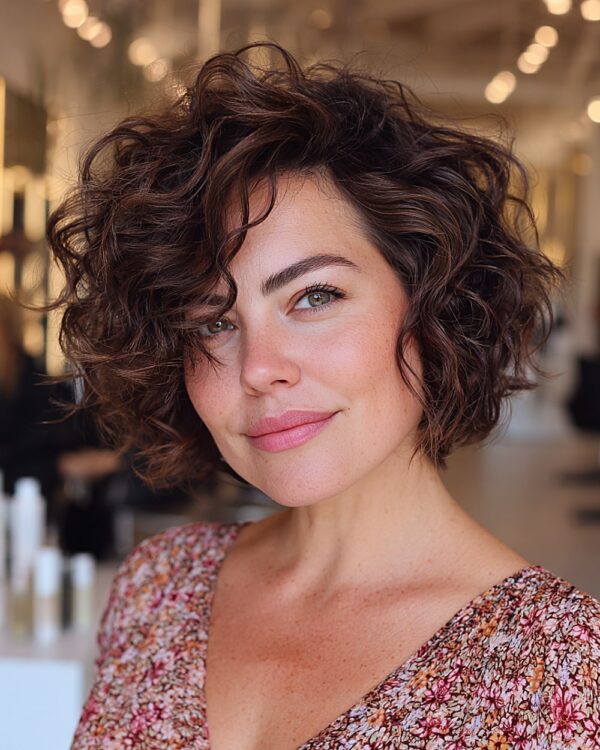 50 Short, Curly Bob Haircuts That Are Cute and Flattering