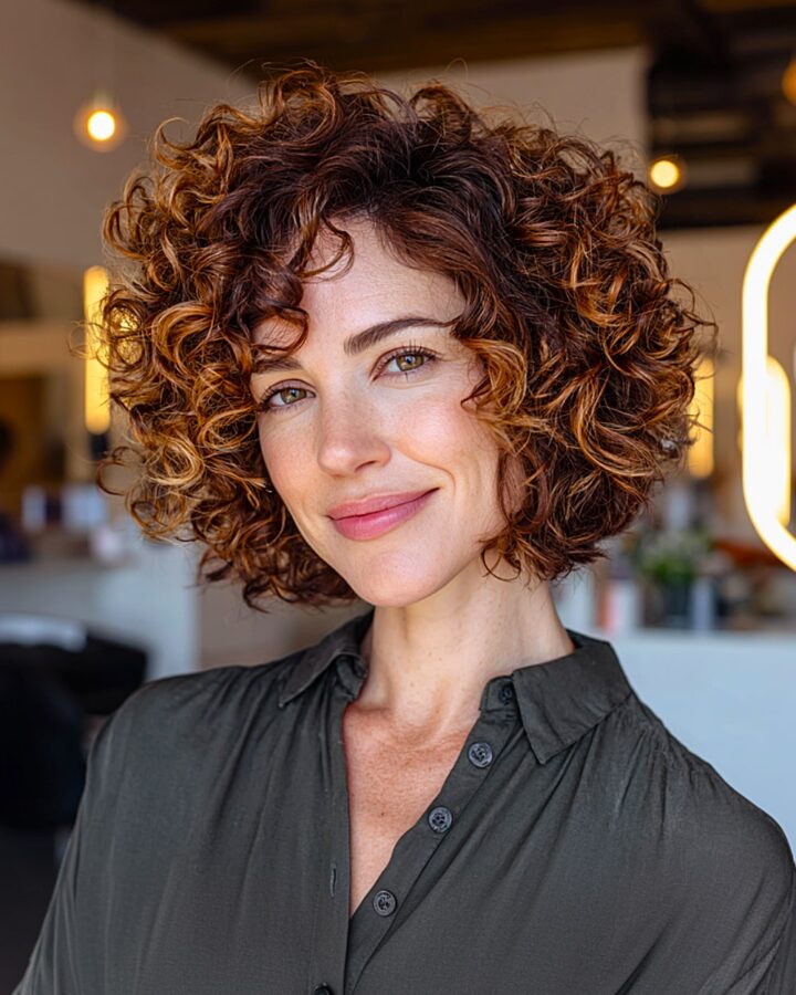 50 Short, Curly Bob Haircuts That Are Cute and Flattering