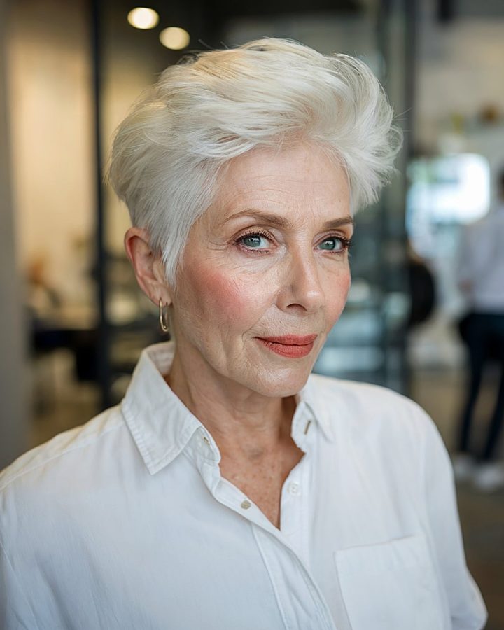 47 Youthful Short Haircuts for Women Over 70 Looking for a Stylish Hairdo
