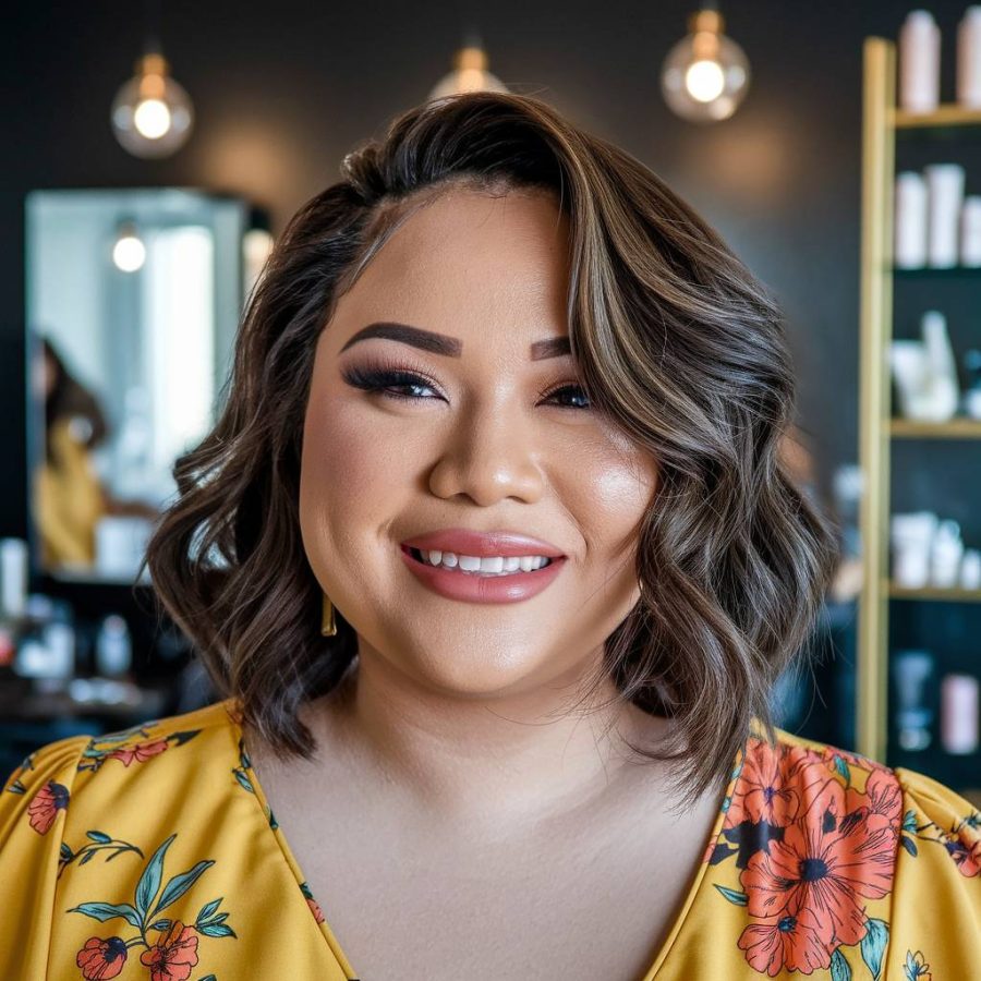 15+ Gorgeous Layered Hair Ideas for Round Face Shapes in 2026