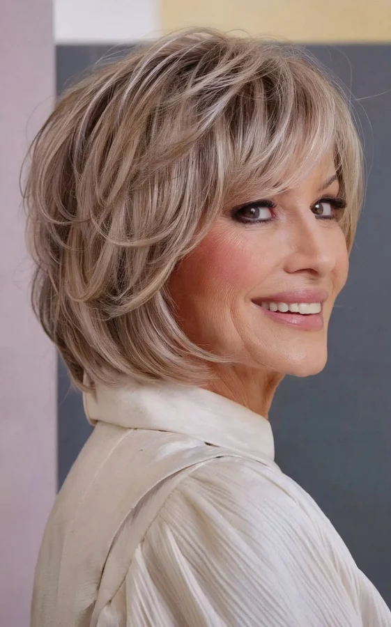 35 Must-Try Feathered Haircuts Women Over 60 Are Rockin!
