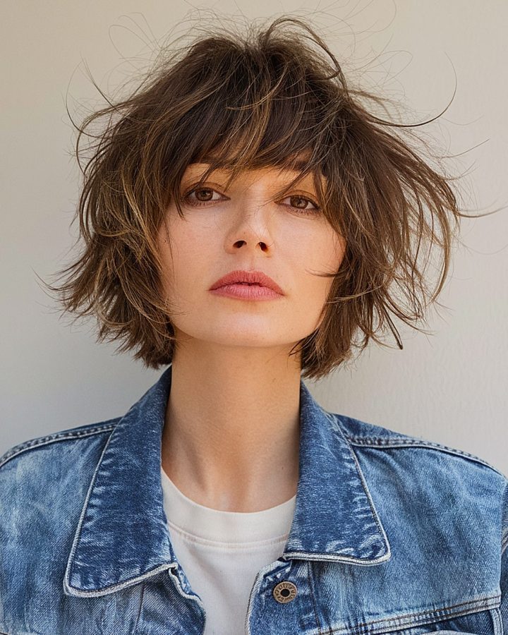 40+ Messy Short Hairstyles That Are Effortlessly Chic in 2025