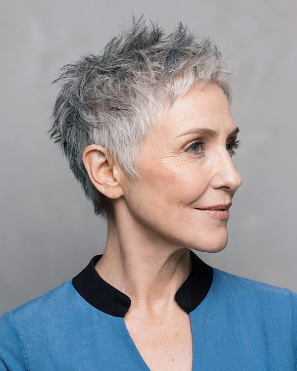 51 Short and Spiky Haircuts Women Over 50 Are Loving in 2026