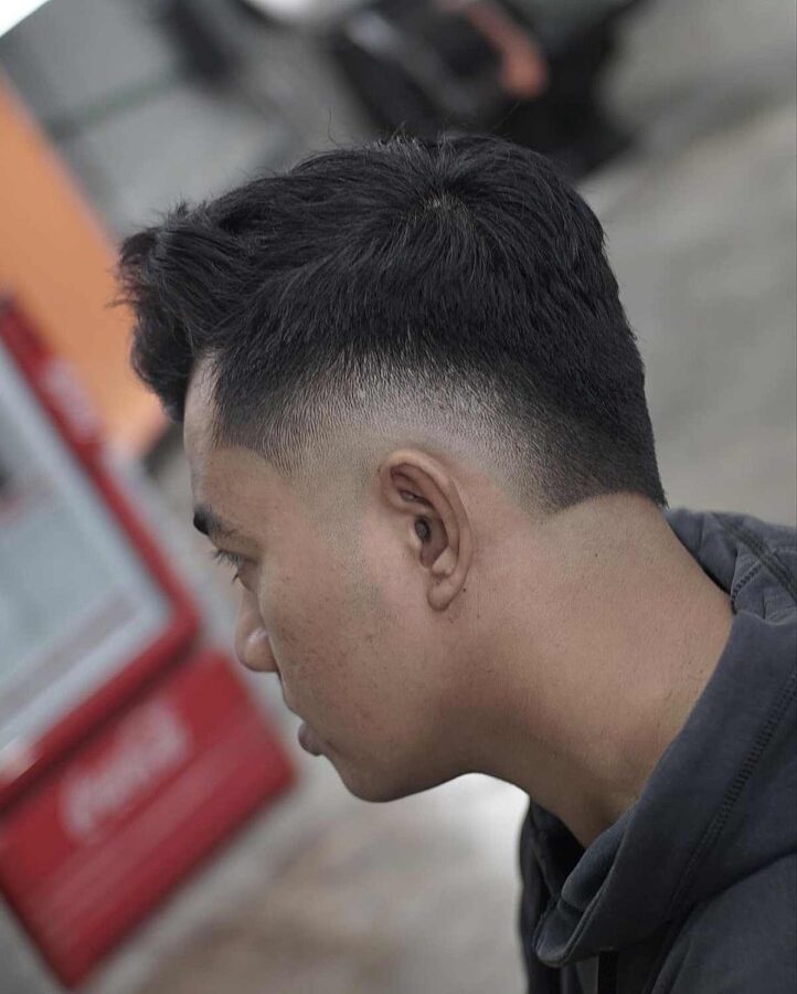25 Mid Burst Fade Haircuts Guys Are Rockin'