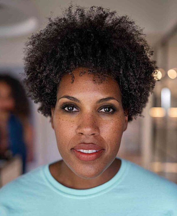 51 Hottest Short Natural Hairstyles for Black Women with Short Hair