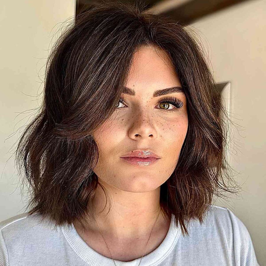 50 Inspiring Long Layered Bob Haircuts and Hairstyles