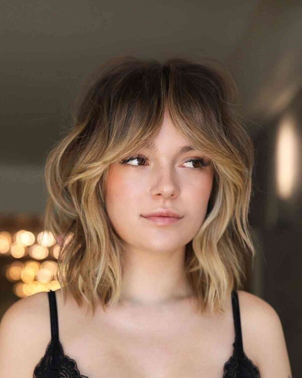 28 Stunning Face-Framing Layers For Ladies With Medium Hair