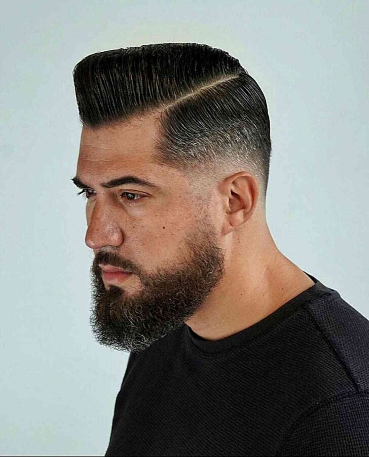 24 Best Pompadour Fade Haircuts for Men in 2025