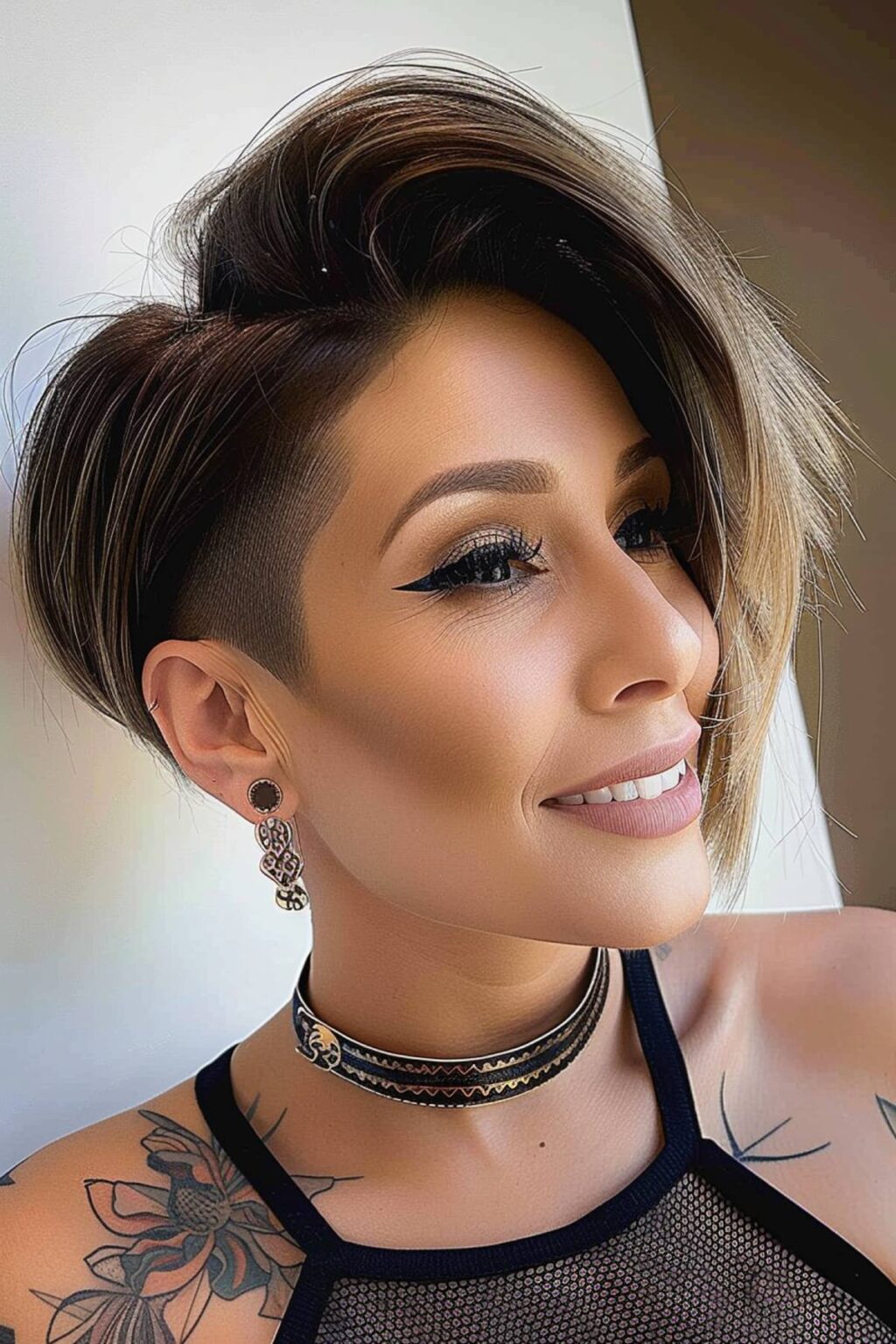 51 Super-Cool Undercut Bob Haircuts for a Subtly Edgy Look
