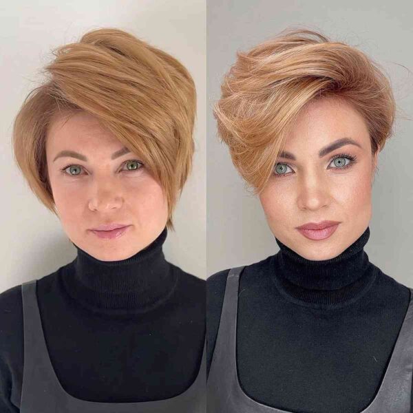 37 Impressive Deep Side Part Hairstyles To Pull Off a Simple Yet ...