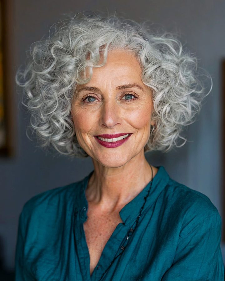50+ Gorgeous Curly Bobs Older Women Will Love in 2026